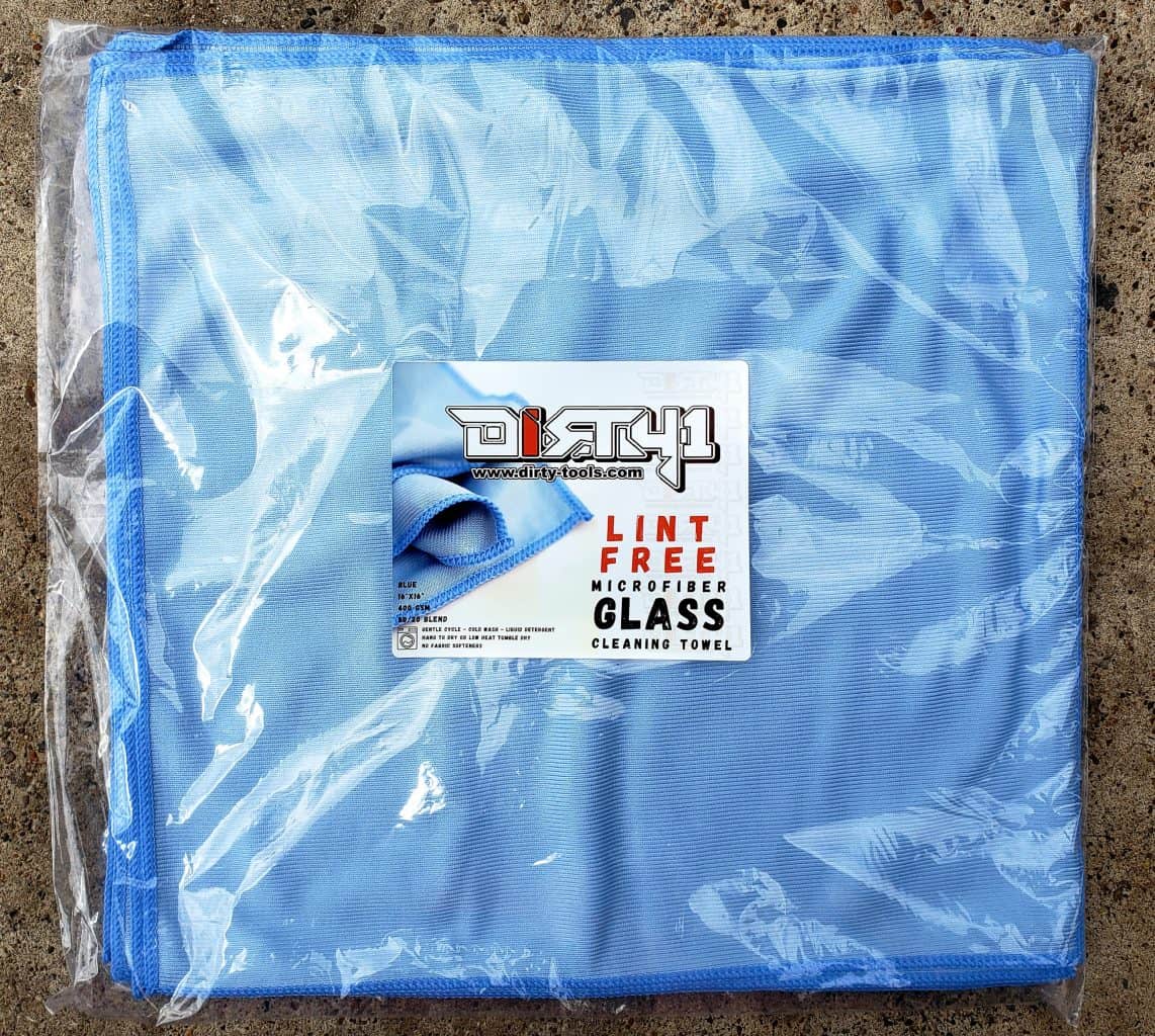Glass Cleaning Rag/Lint-Free/10 Pack! - Dirty Tools